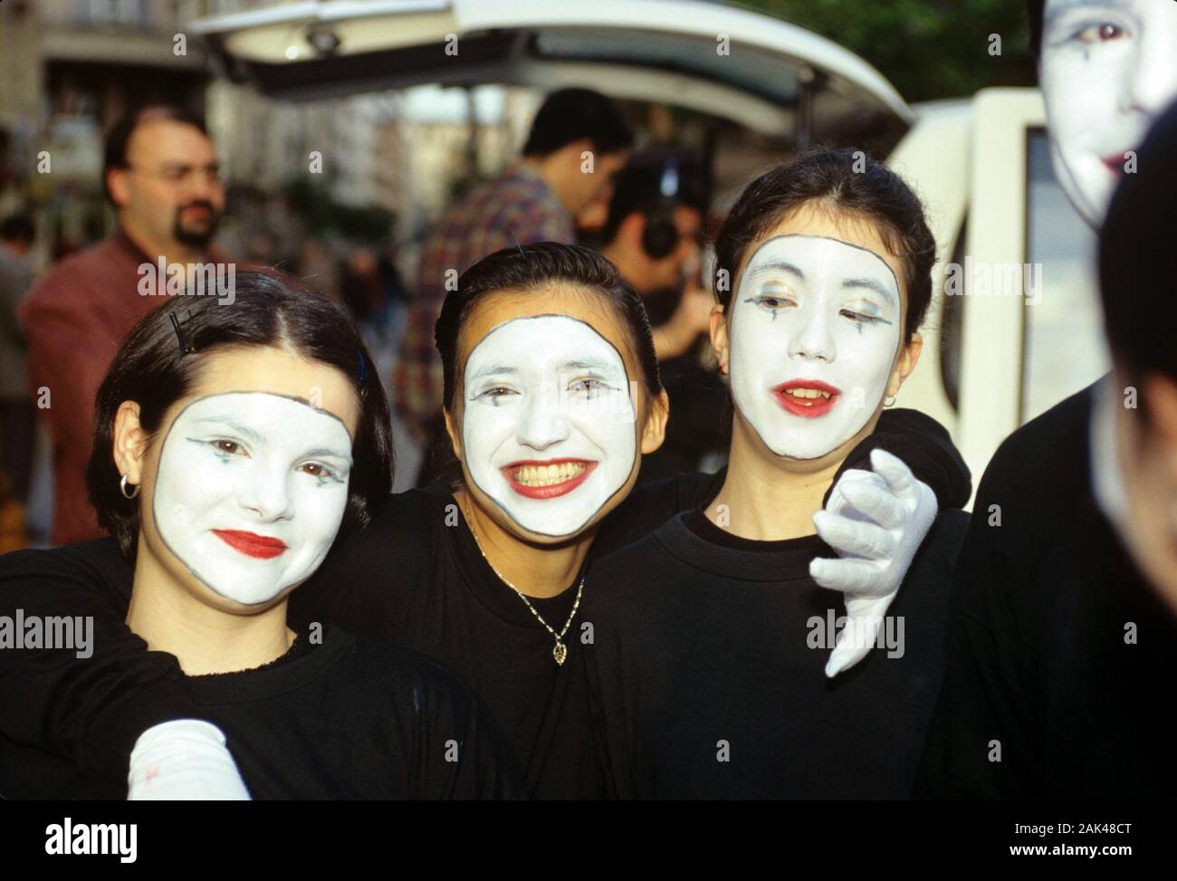 Northern Spain: Basque Country - Girls with white faces | usage ...