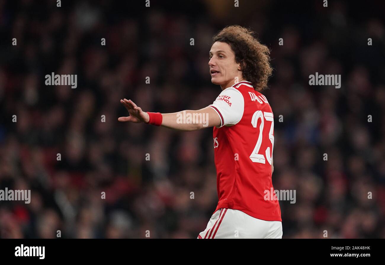 Arsenal's David Luiz Stock Photo - Alamy