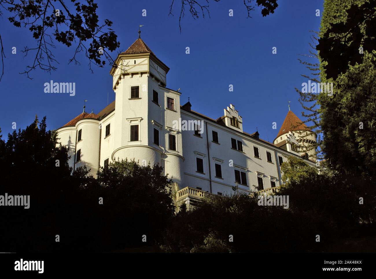 Schloss Konopiste, Konopiste, Tschechien | usage worldwide Stock Photo ...