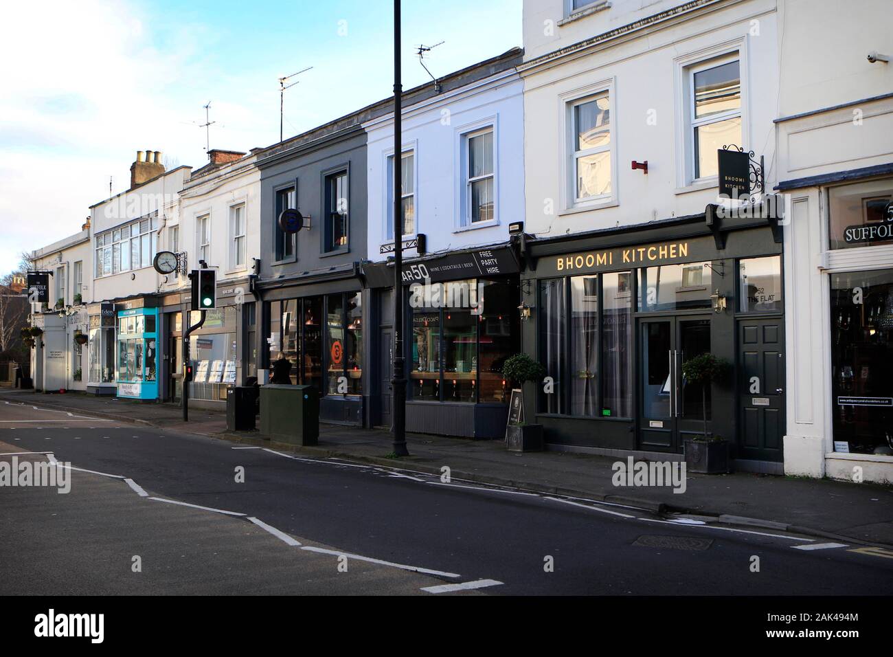 Independent shops and cafes in The Suffolks area of Cheltenham ...