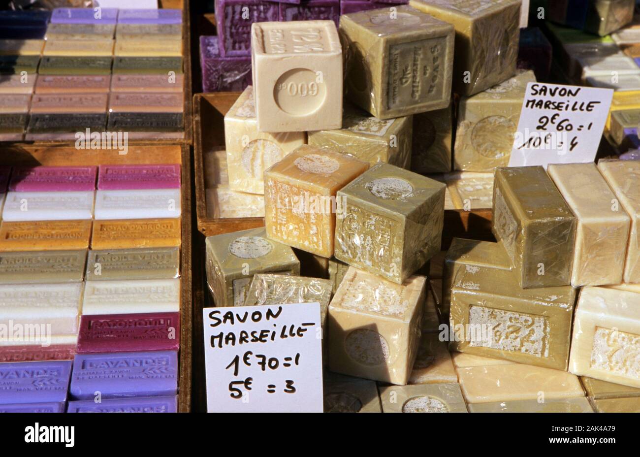 France: Provence - Soap | usage worldwide Stock Photo - Alamy