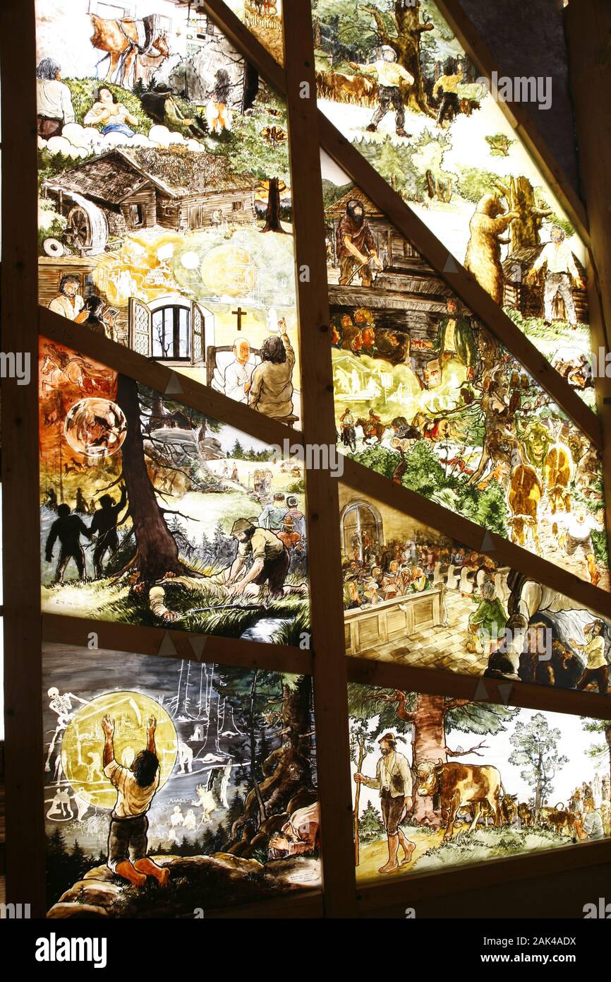 Gläserne Scheune in Viechtach-Raubühl, Bay. Wald | usage worldwide ...