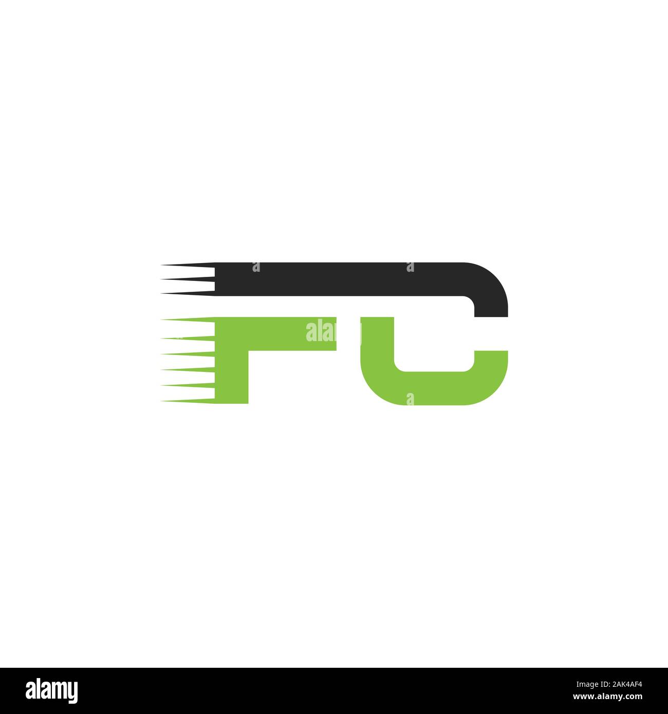 Creative letter logo vector Stock Vector Images - Alamy