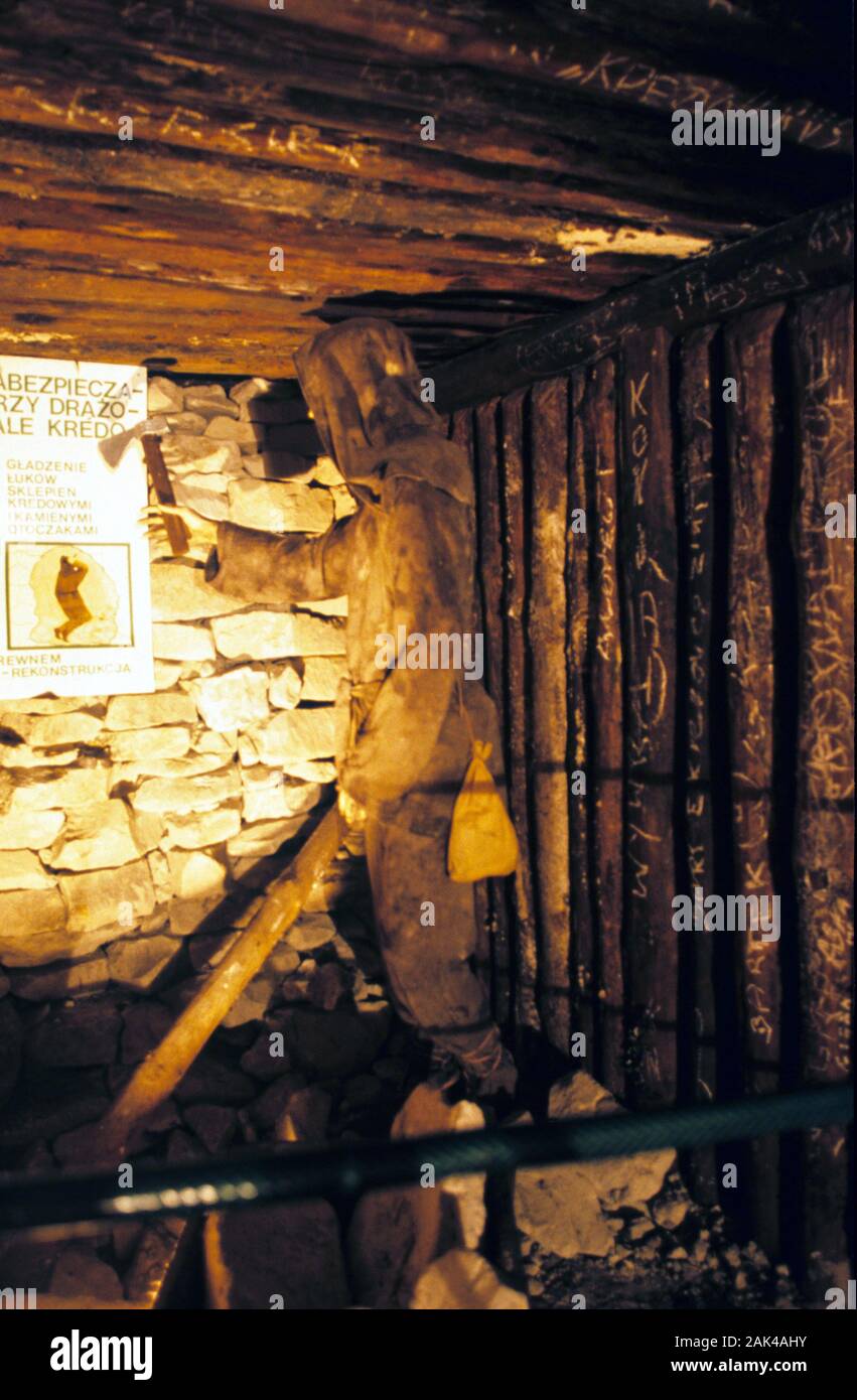 Poland: Chelm - Chalk Mine | usage worldwide Stock Photo - Alamy