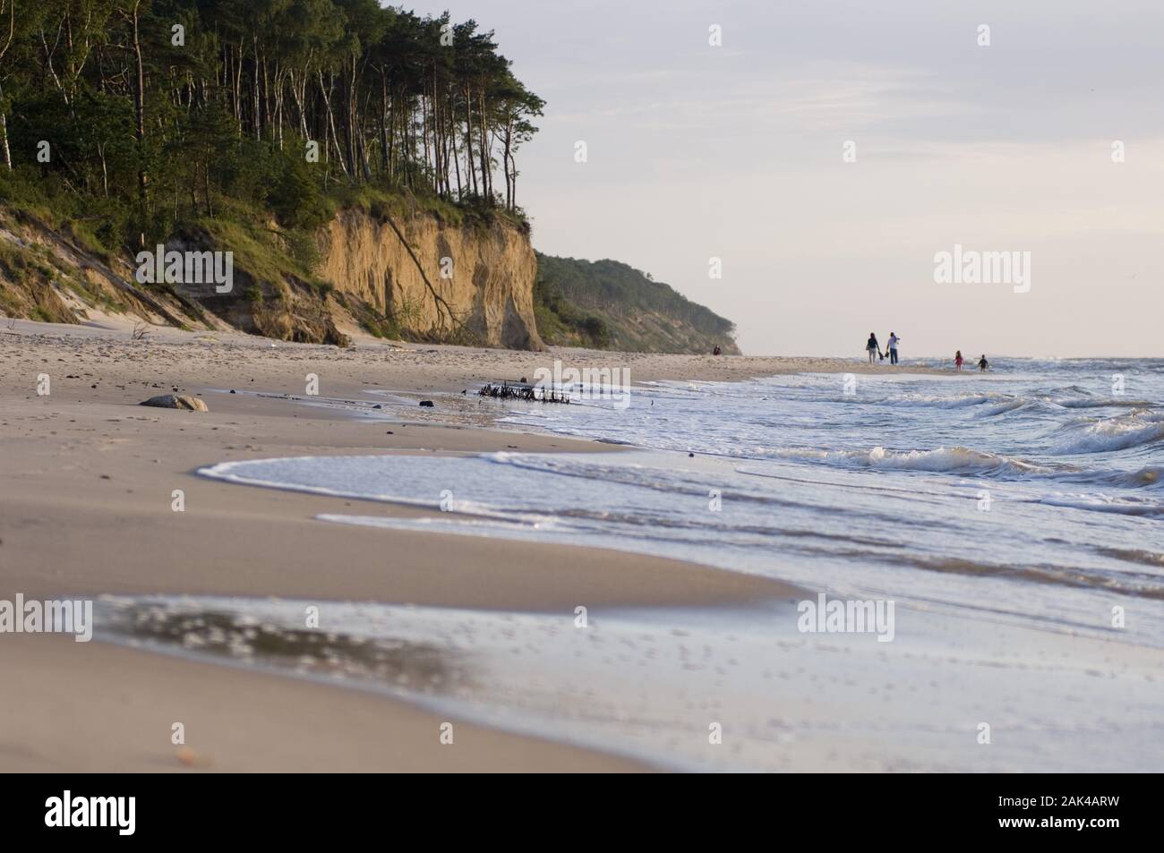 Strand auf Wollin, Polen | usage worldwide Stock Photo - Alamy
