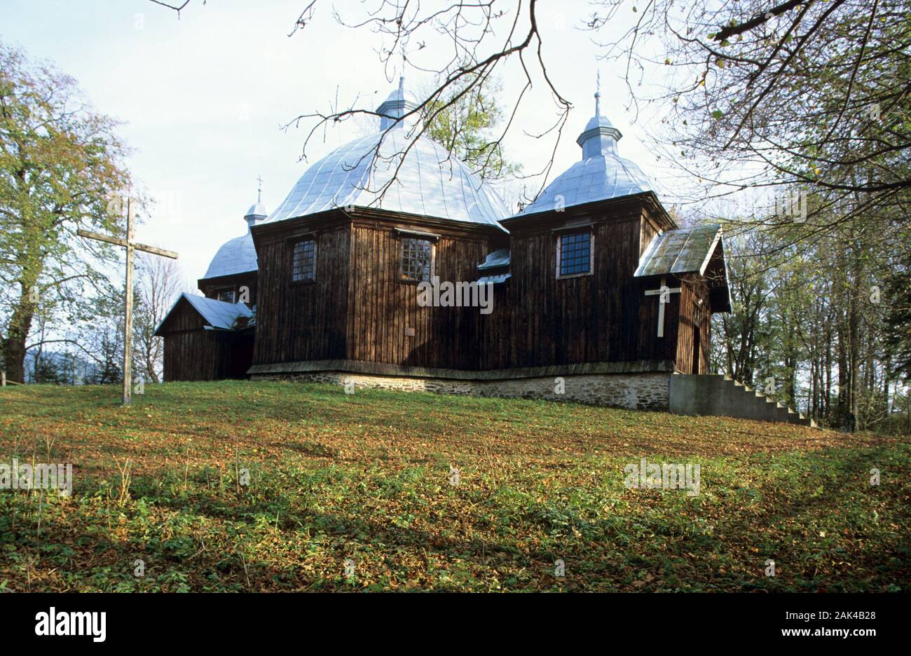 Poland: Subcarpathian Voivodeship - Wooden Church close to the Border ...