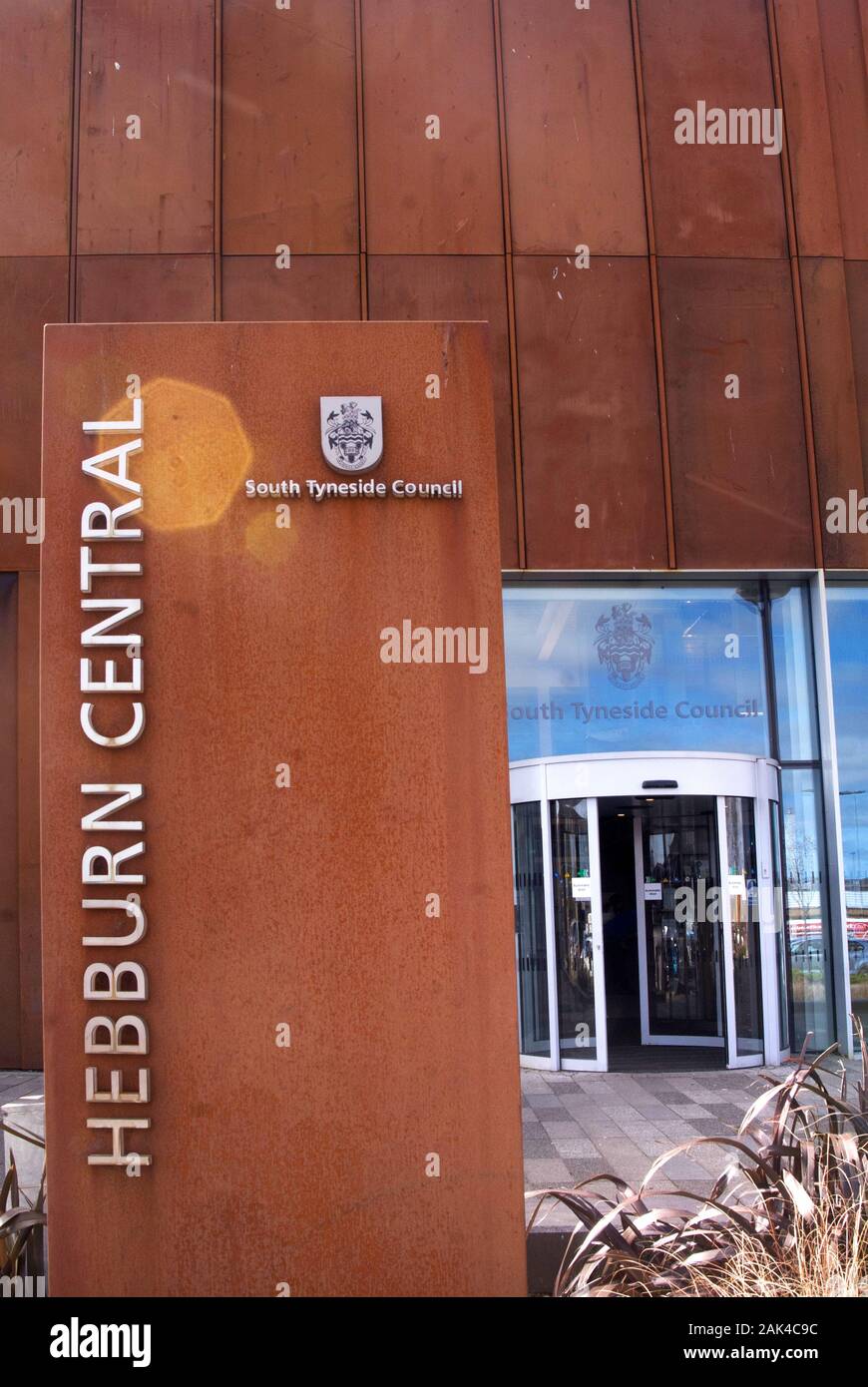 Hebburn Central Library Stock Photo - Alamy