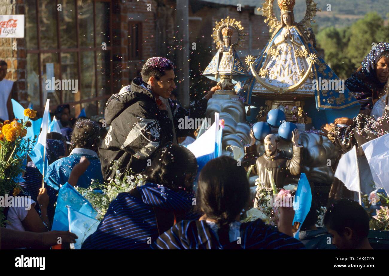 Mexico: procession in Carapan in Michoacan | usage worldwide Stock ...