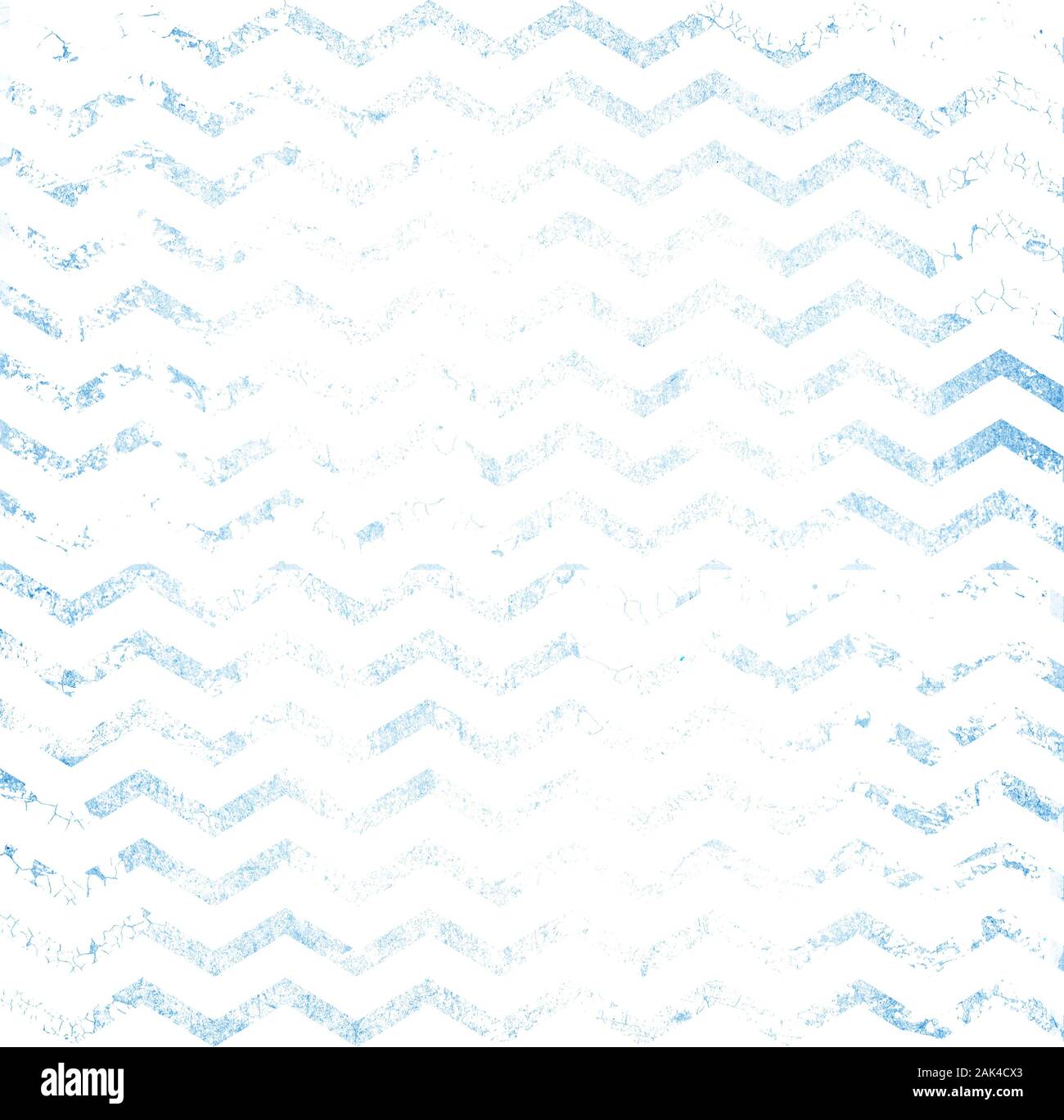 Blue and white shabby zigzag background. Old paint texture Stock Photo ...