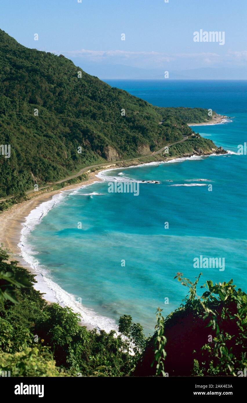 Dominican Republic: bay of San Rafael at the south coast | usage ...