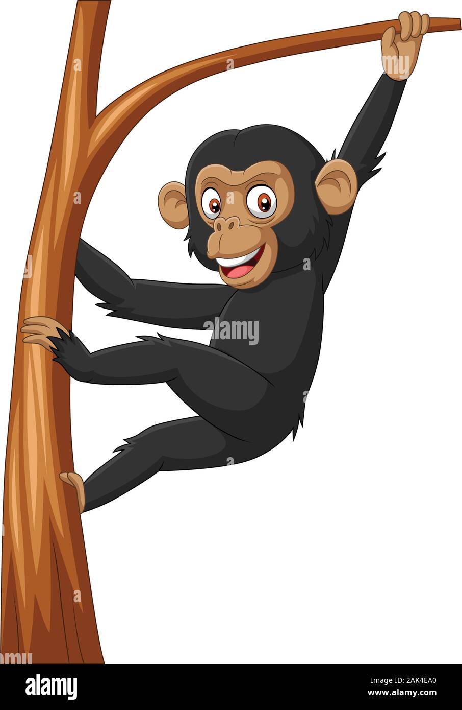 Cartoon Chimpanzee