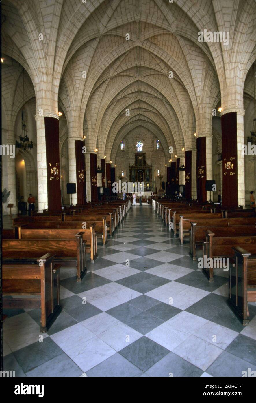 Dominican Republic: Santo Domingo - Late Gothic Reticulated Vaulting in ...