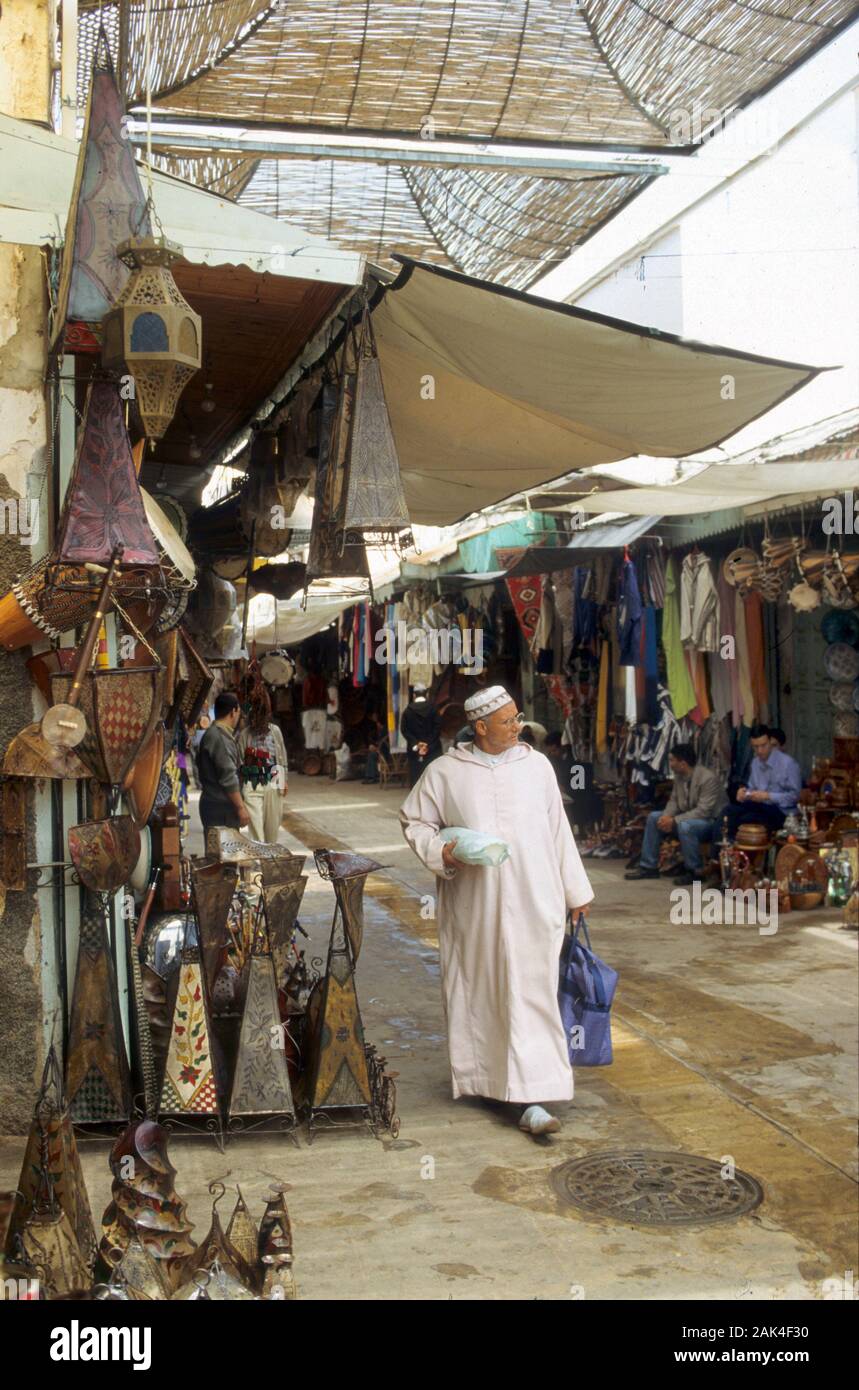 Morocco: Rabat - Shopping Street Rue des Consuls | usage worldwide ...