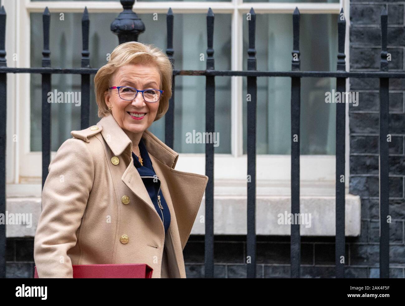 London UK 7th January 2020, Andrea Leadsom MP PC Business Secretary ...