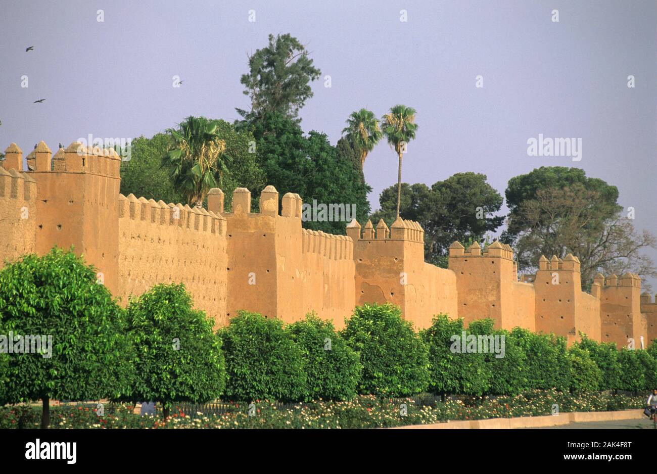 Morocco: Marrakech - City Wall | usage worldwide Stock Photo - Alamy