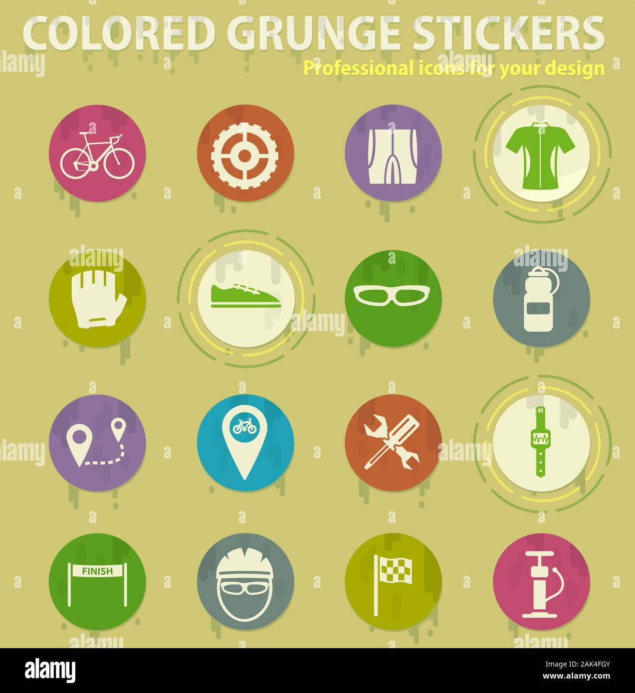 Vector grunge shirt design Stock Vector Images - Alamy