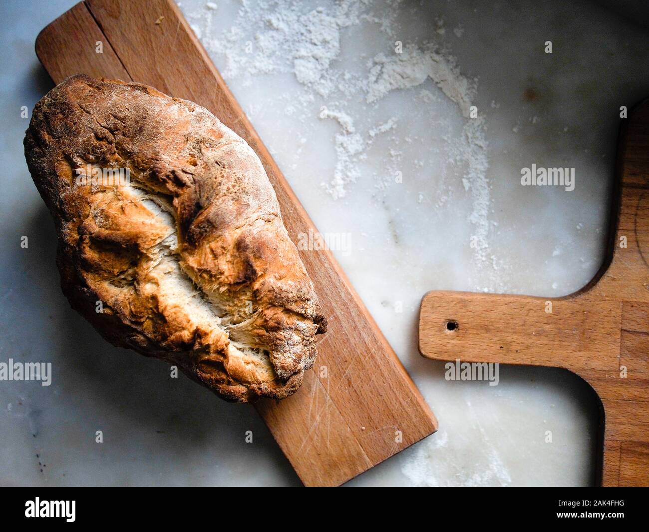 baking bread at home Stock Photo - Alamy