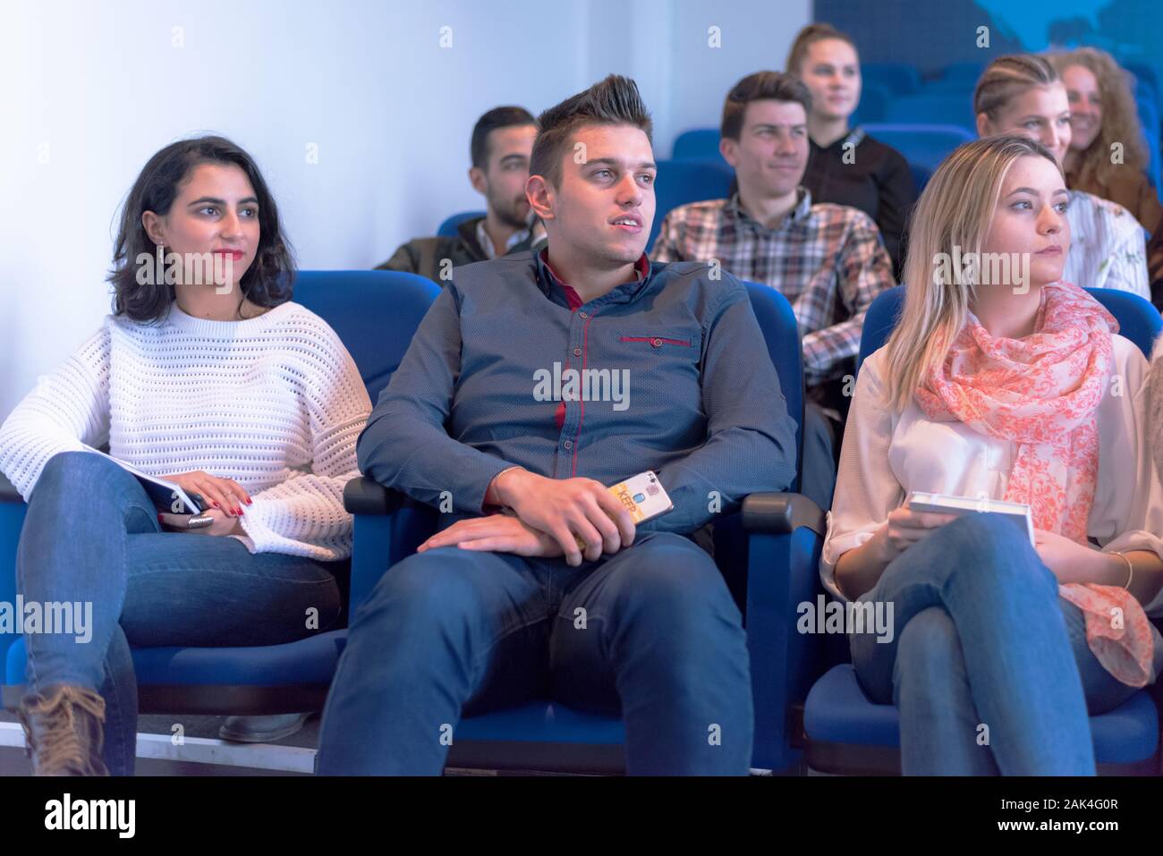 College professor in conference room hi-res stock photography and ...