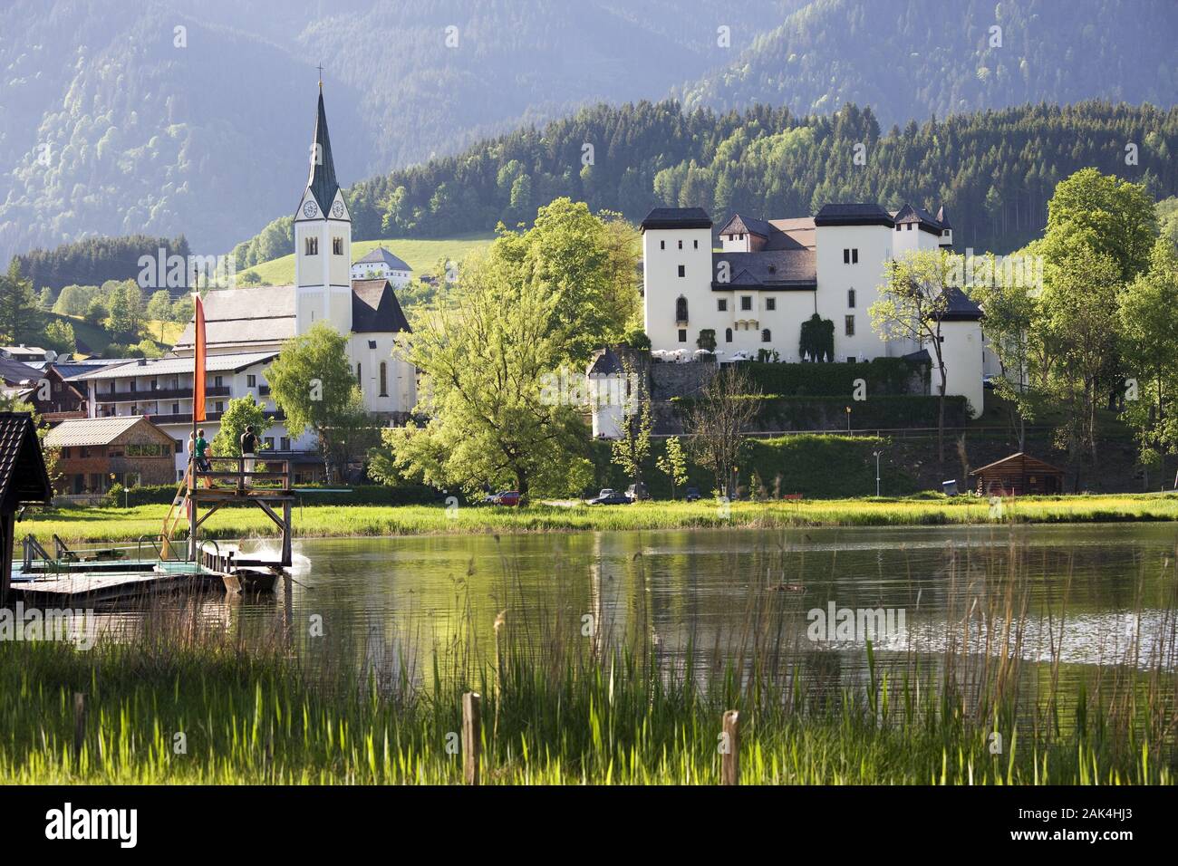 Goldegg: Stadt am Goldegger See, Salzburger Land | usage worldwide ...