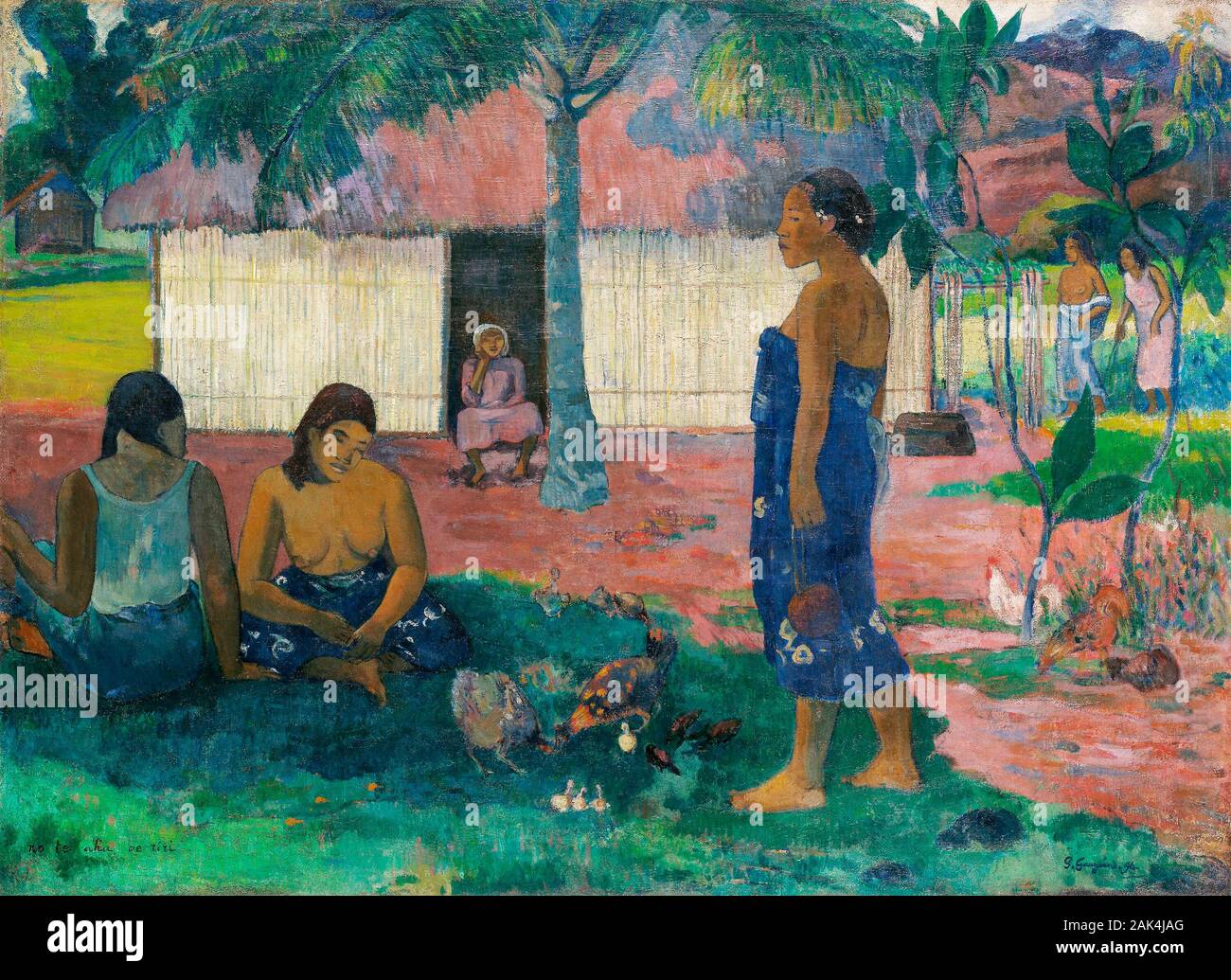 Paul Gauguin vintage artwork Stock Photo - Alamy