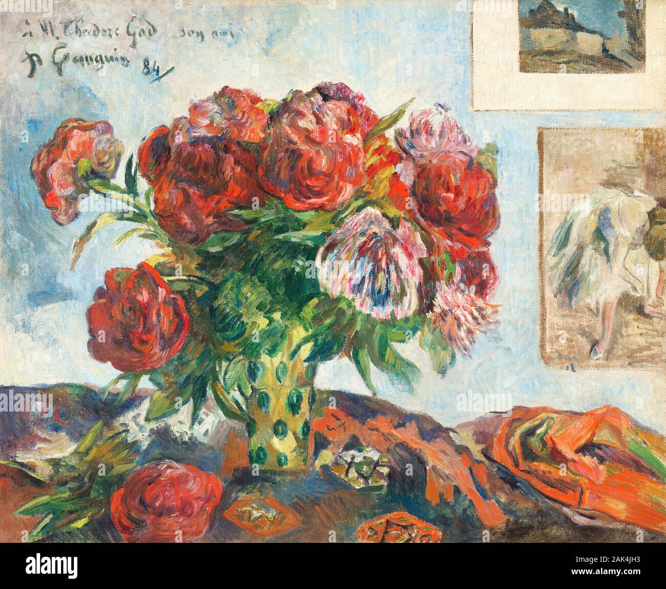 Vintage Paul Gauguin artwork Stock Photo - Alamy