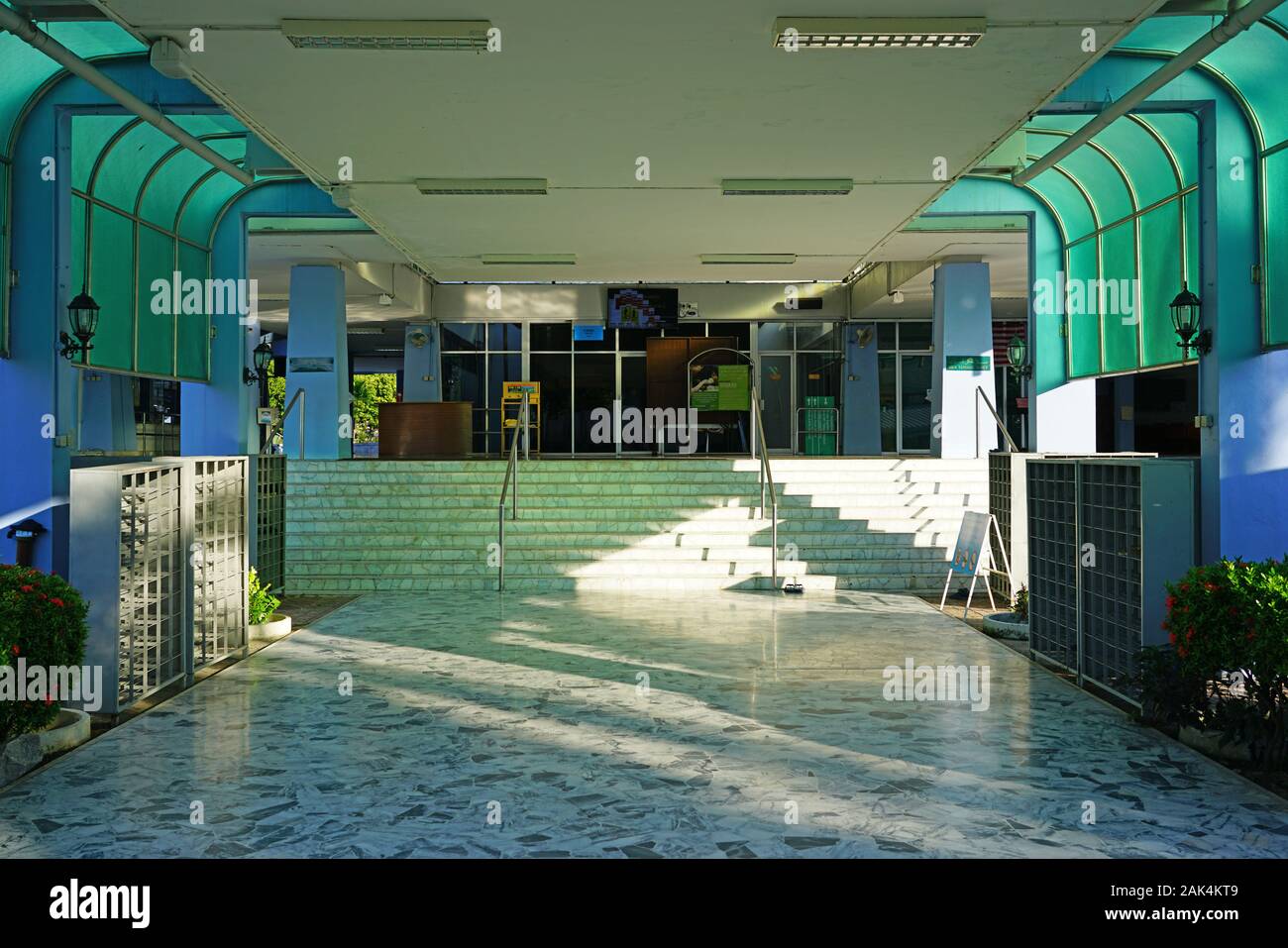 PENANG, MALAYSIA -8 DEC 2019- View of the Penang State Mosque (Masjid ...