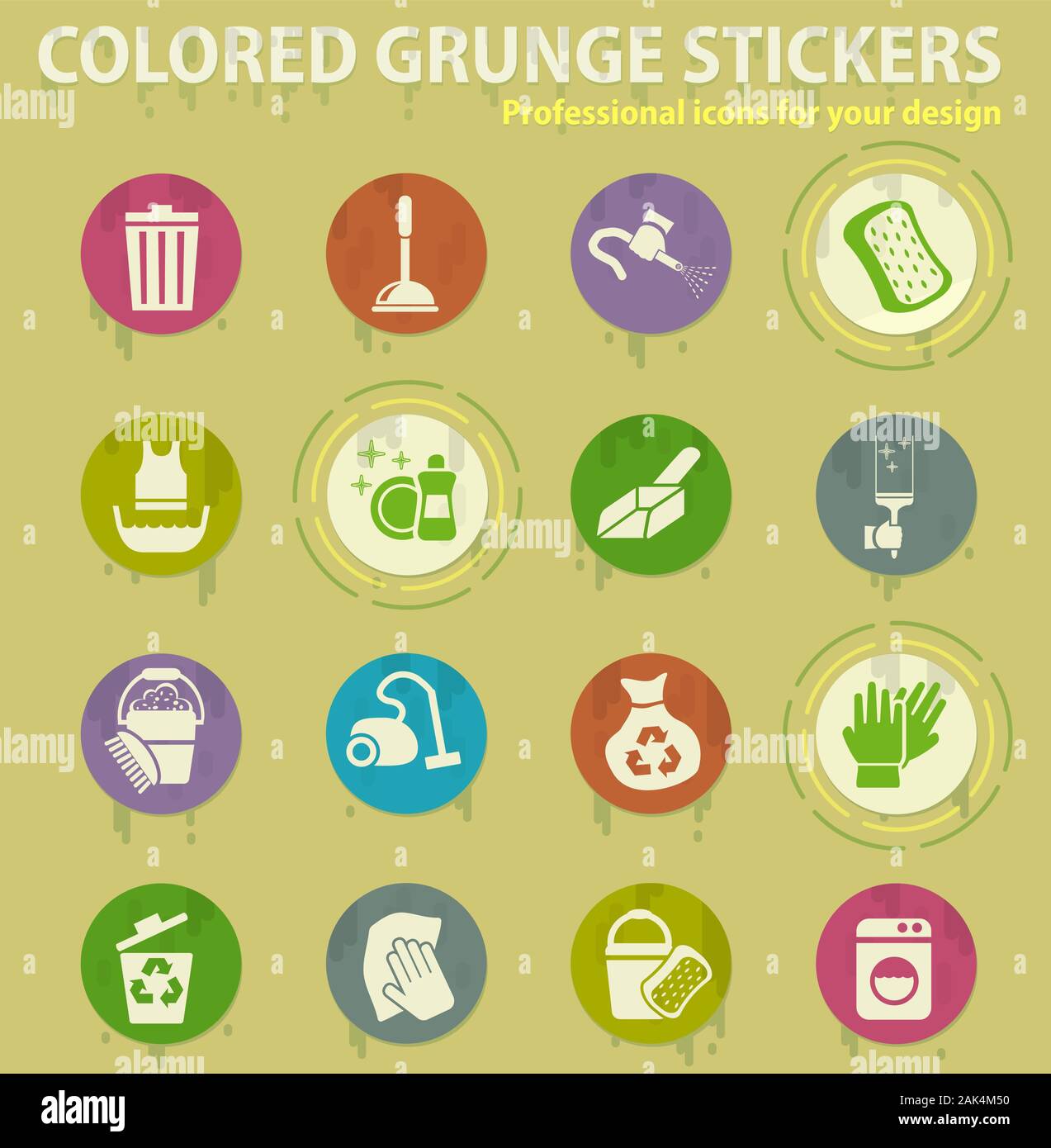 Person cleaning window in Stock Vector Images - Alamy