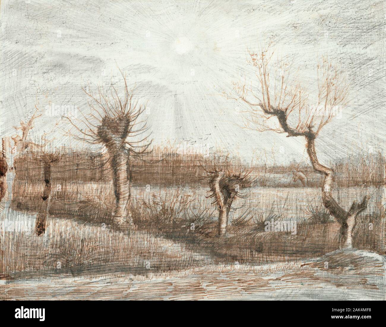 Vincent van gogh winter hi-res stock photography and images - Alamy