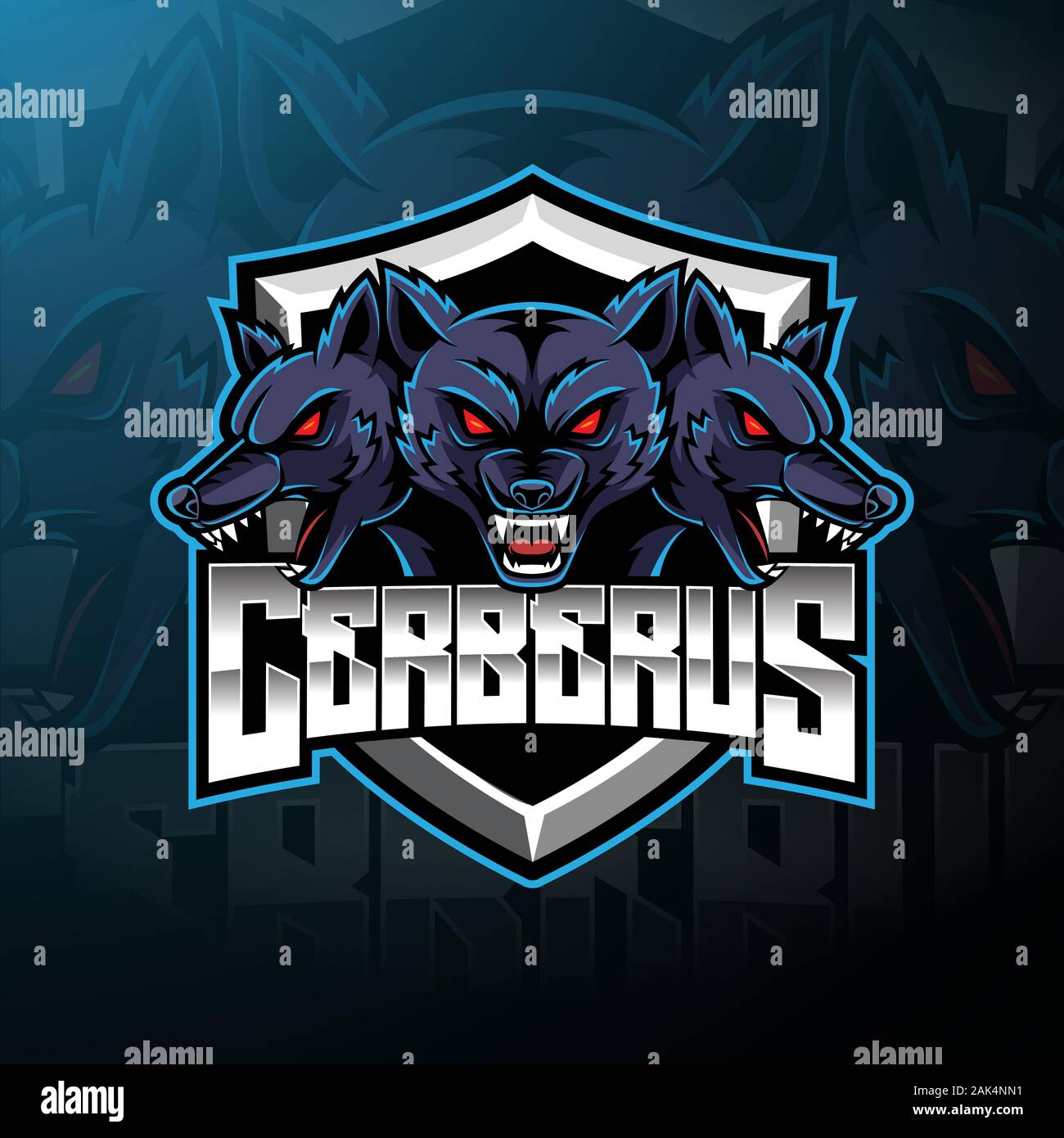 Three headed dog cerberus hi-res stock photography and images - Alamy