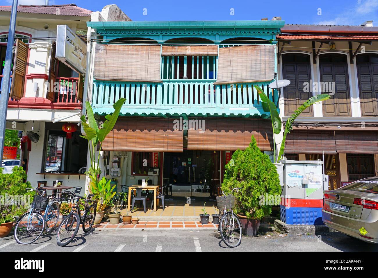 Shophouses georgetown penang malaysia hi-res stock photography and ...