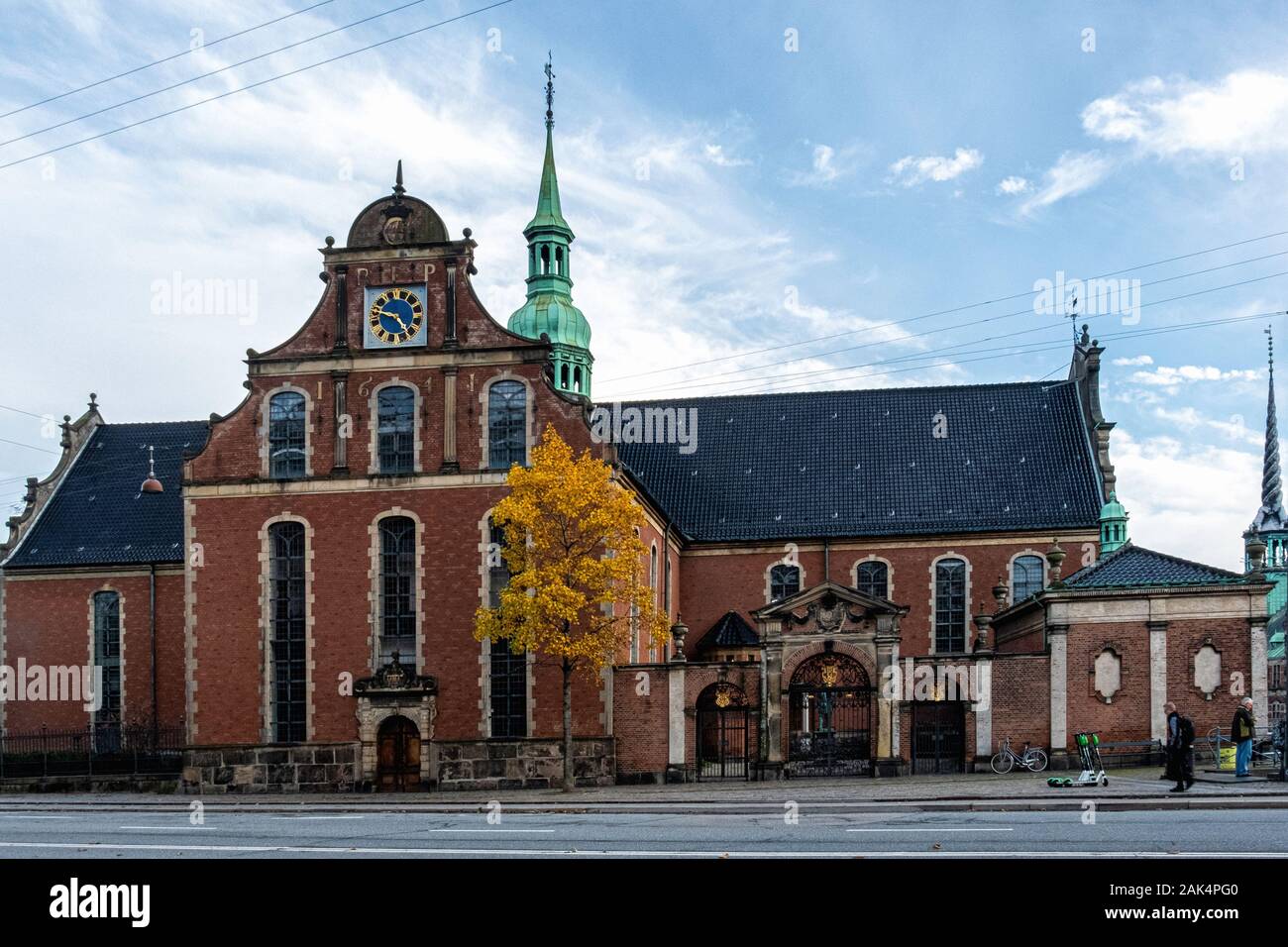 Holmens Kirke, Holmen Parish church on Holmens Kanal, Copenhagen ...