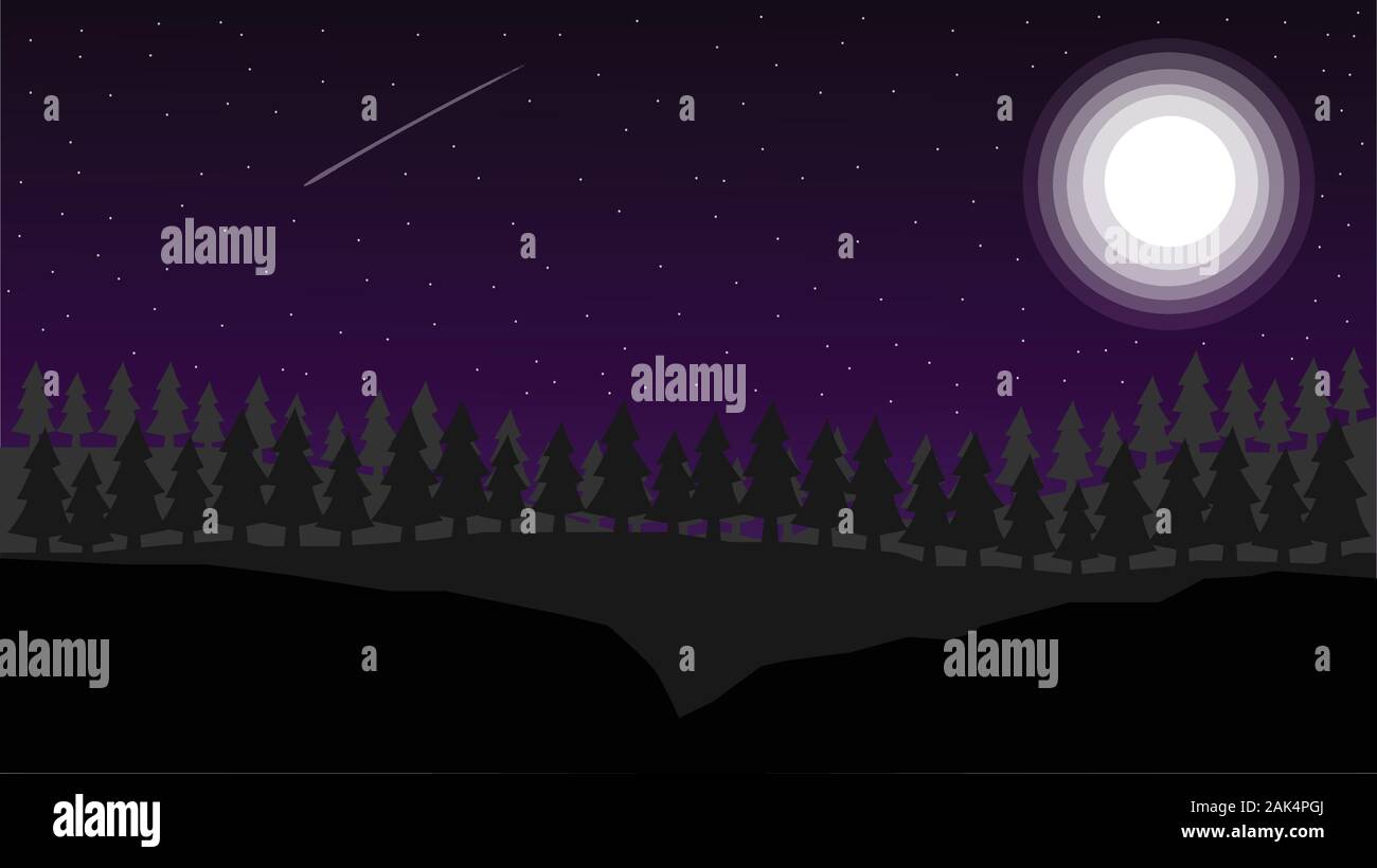 A vector dusk background Stock Vector Image & Art - Alamy