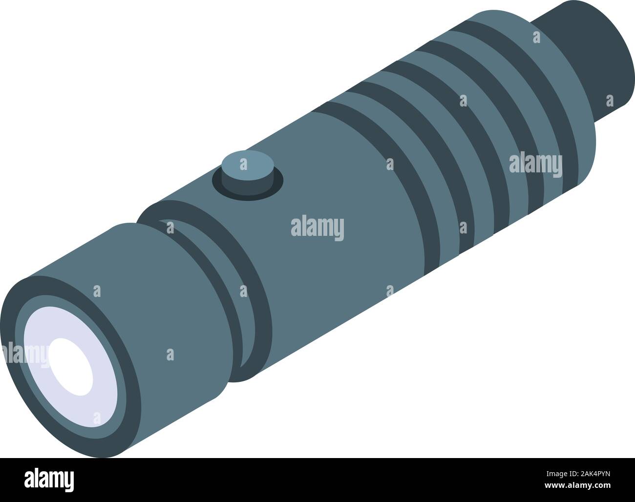 Camping flashlight icon, isometric style Stock Vector Image & Art - Alamy