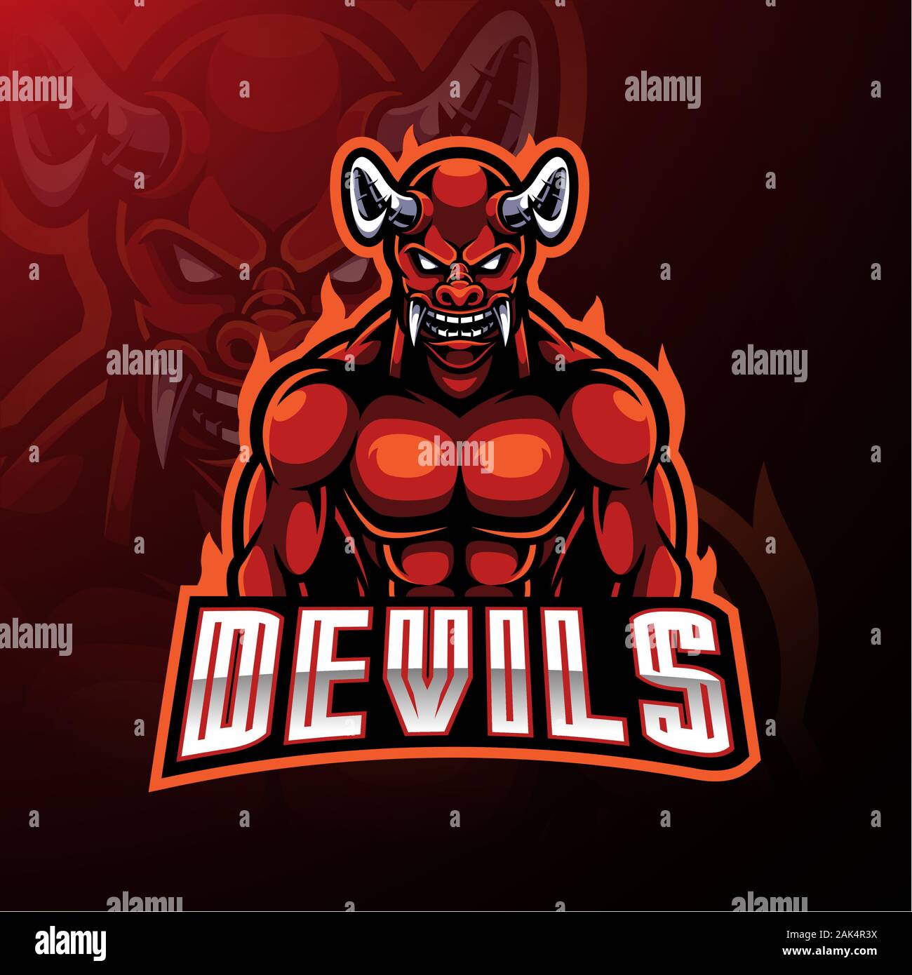 Cartoon red devil satan lucifer hi-res stock photography and images - Alamy