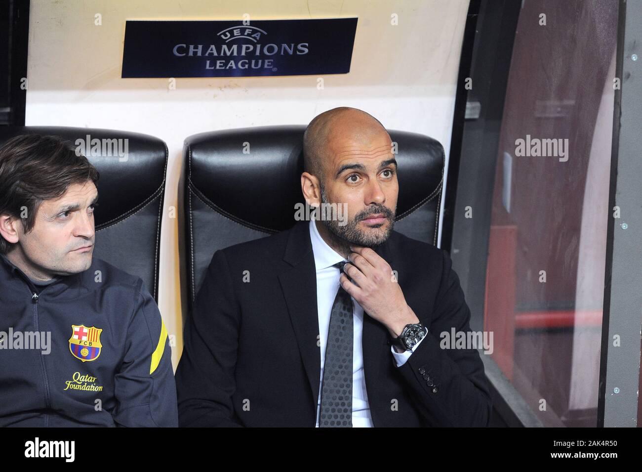 Pep guardiola barcelona hi-res stock photography and images - Alamy