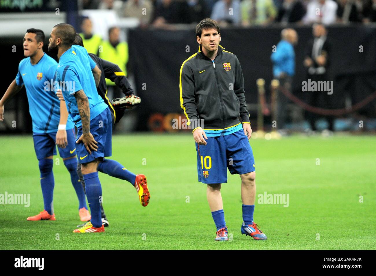 Lionel messi 2011 champions league hi-res stock photography and images ...