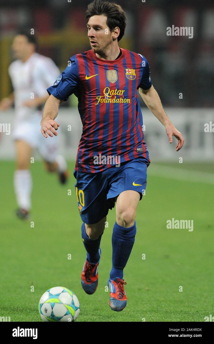 Lionel messi fifa 2012 barcelona hi-res stock photography and images ...