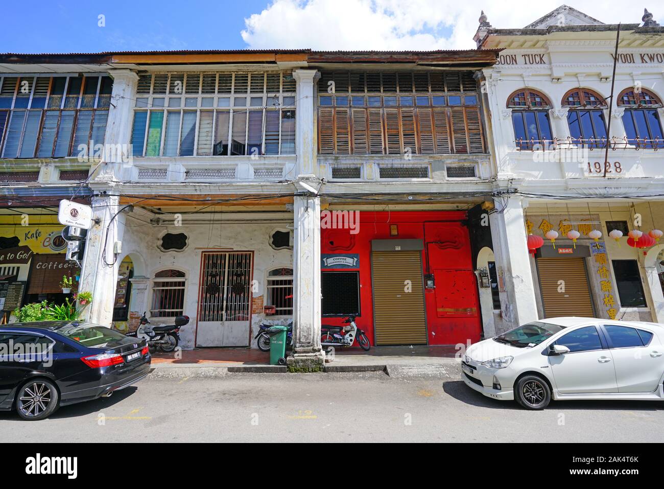 Shophouses georgetown penang malaysia hi-res stock photography and ...