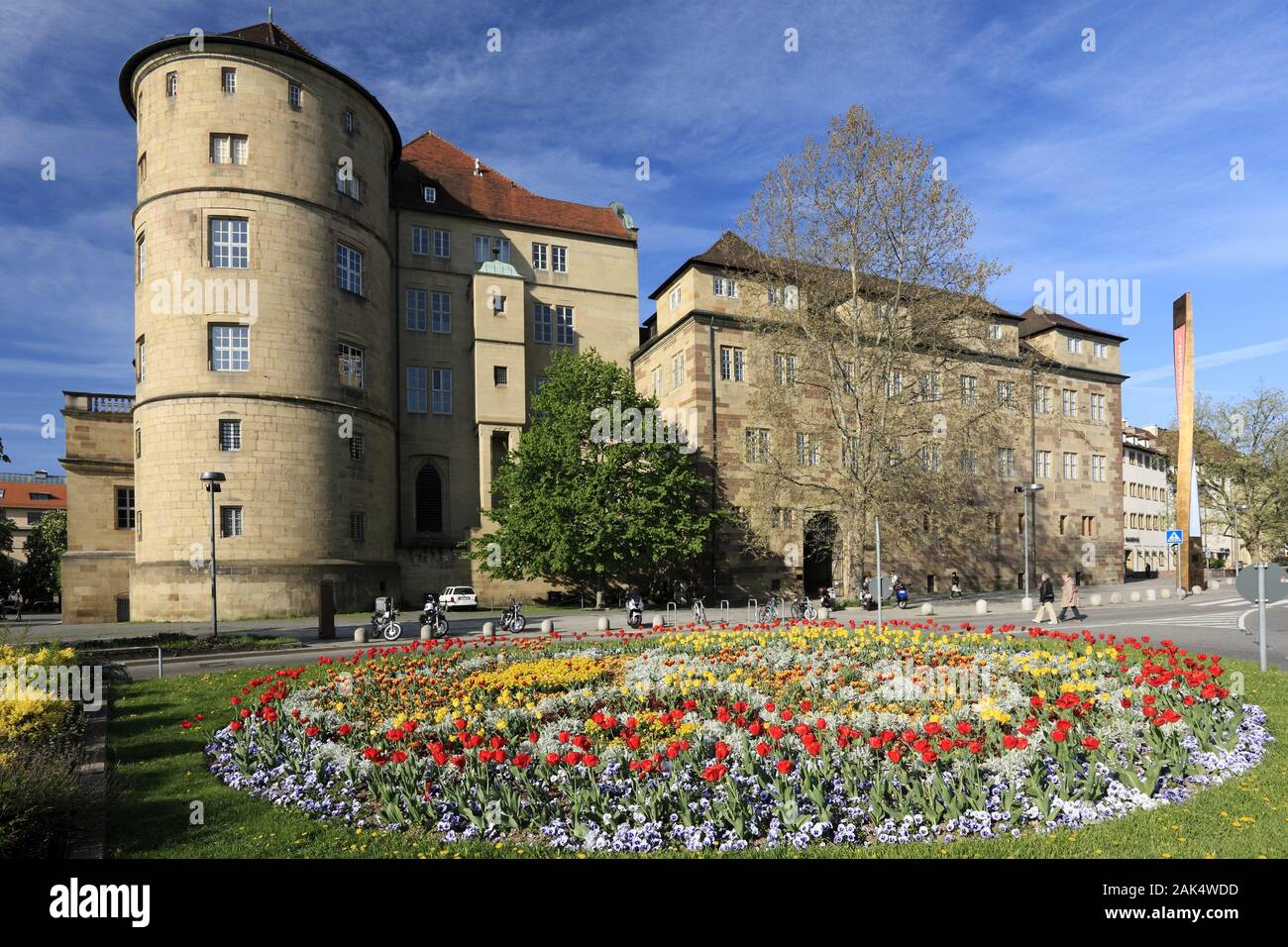 Stuttgart City: Altes Schloss am Schillerplatz, Stuttgart/Schwäbische ...