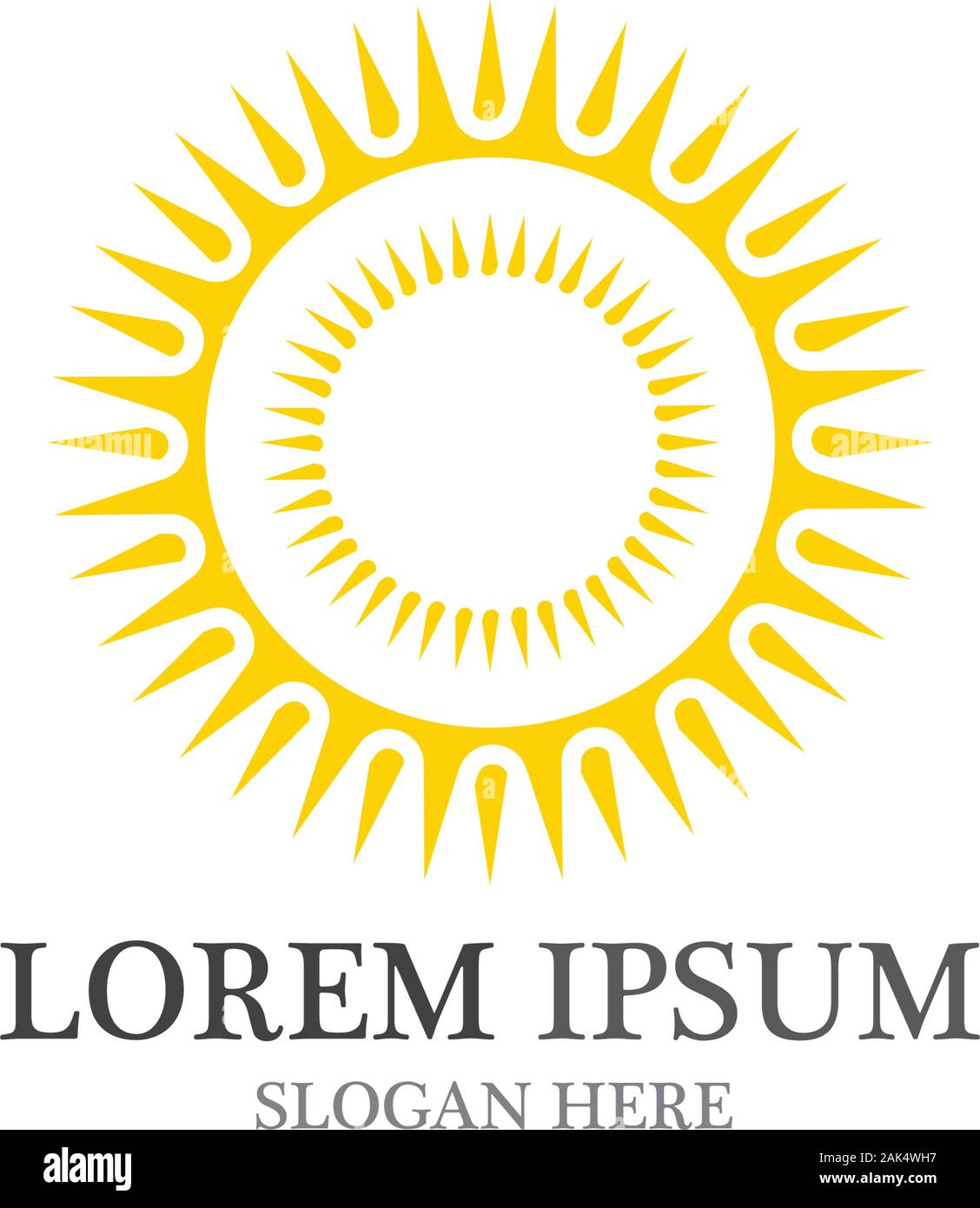 Sun Vector illustration Icon Logo Template design Stock Vector Image ...