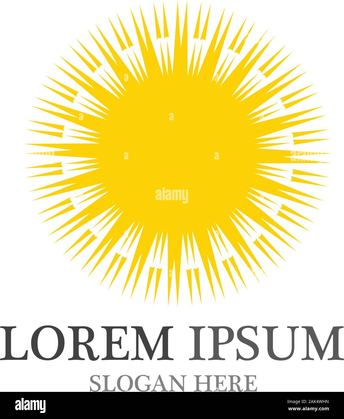 Sun Vector illustration Icon Logo Template design Stock Vector Image ...