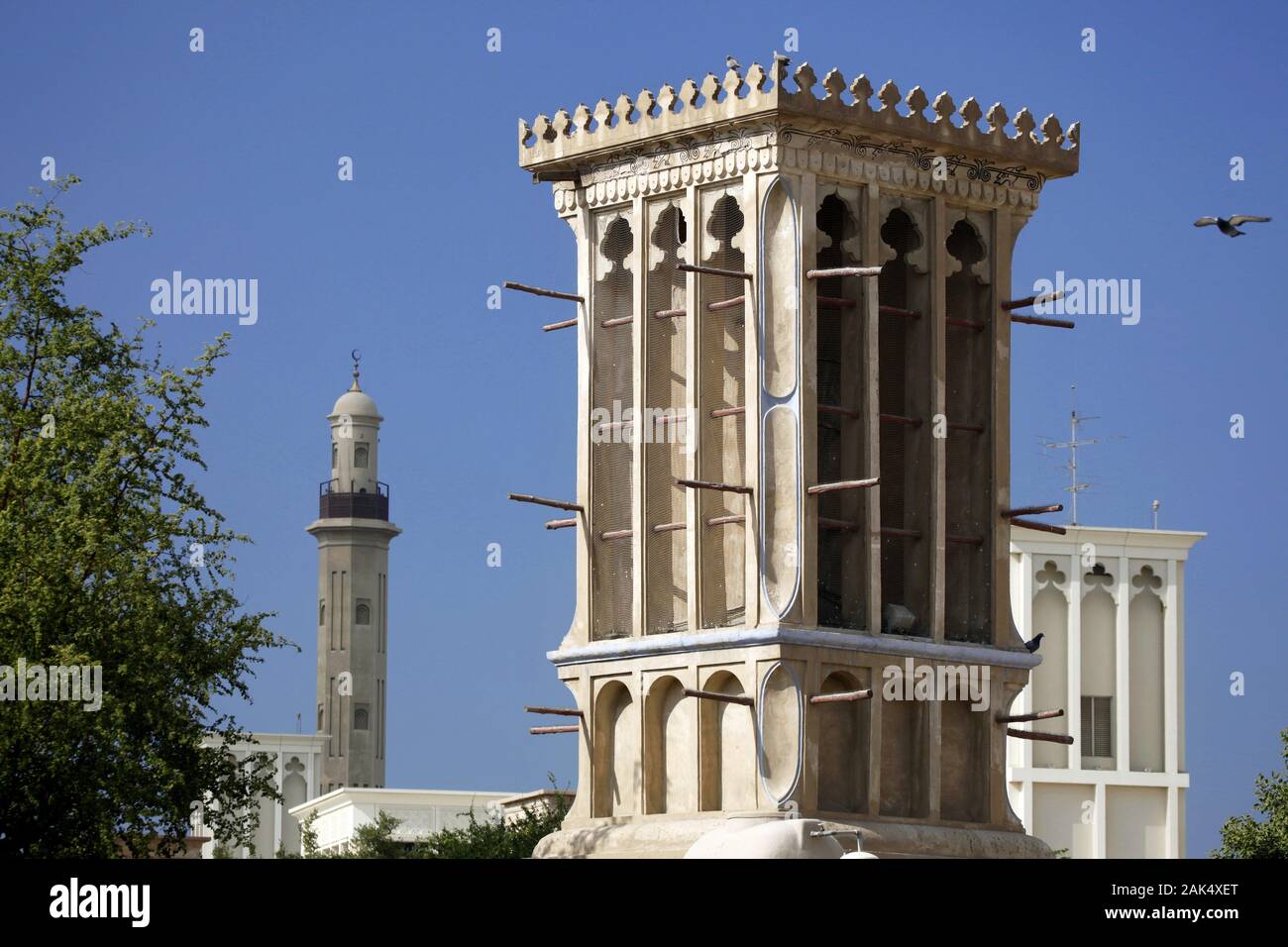 Dubai: Windturm im aeltesten Stadtteil Al Bastakiya, Dubai | usage ...