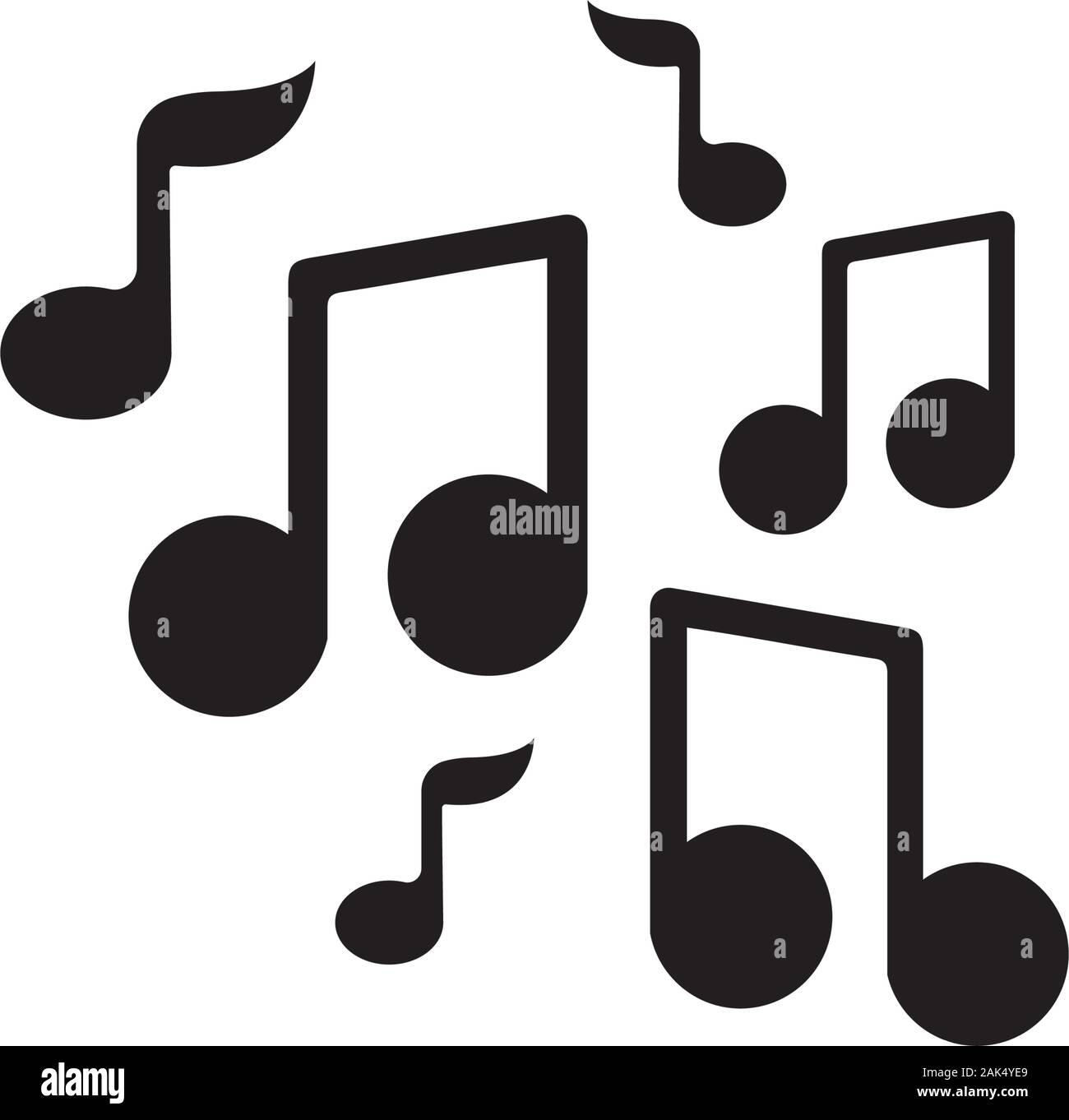 Key signature vector vectors hi-res stock photography and images - Alamy