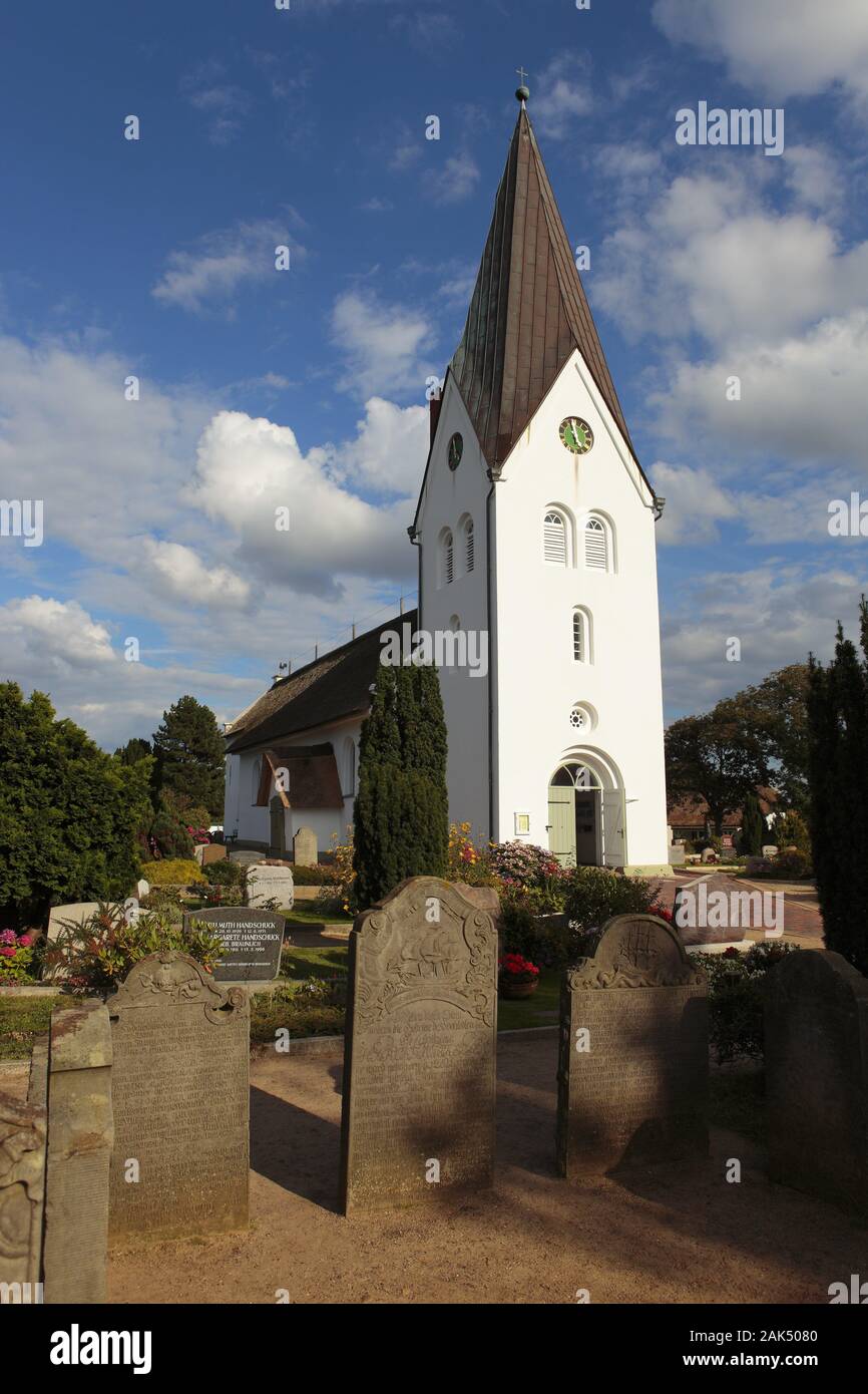 Amrum cemetery hi-res stock photography and images - Alamy