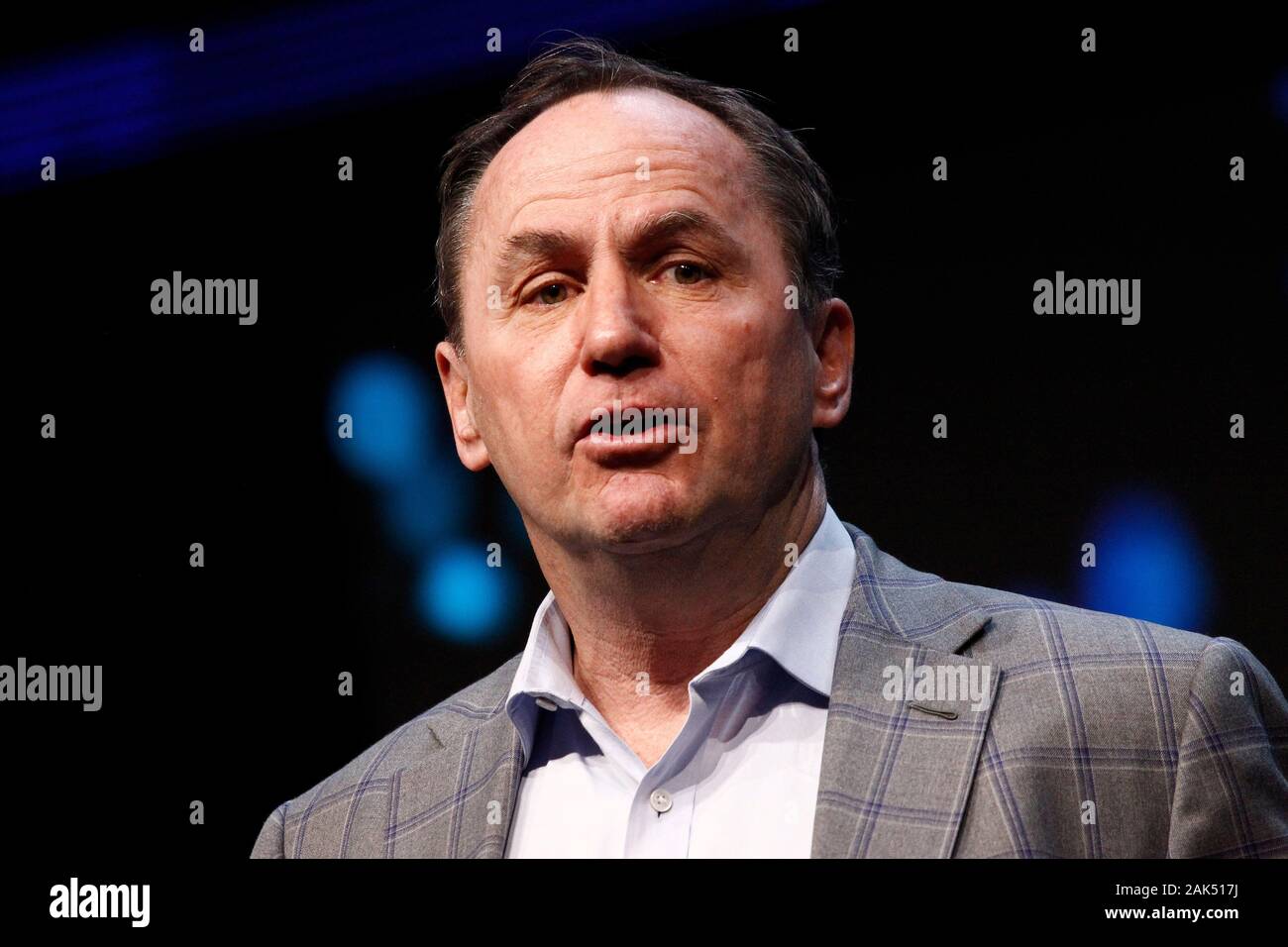 Las Vegas, United States. 07th Jan, 2020. Bob Swan, CEO of Intel ...