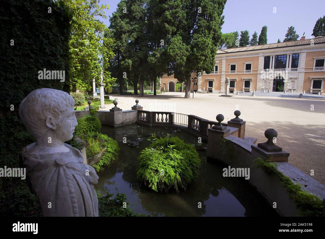 Villa Massimo mit Park, Rom | usage worldwide Stock Photo - Alamy