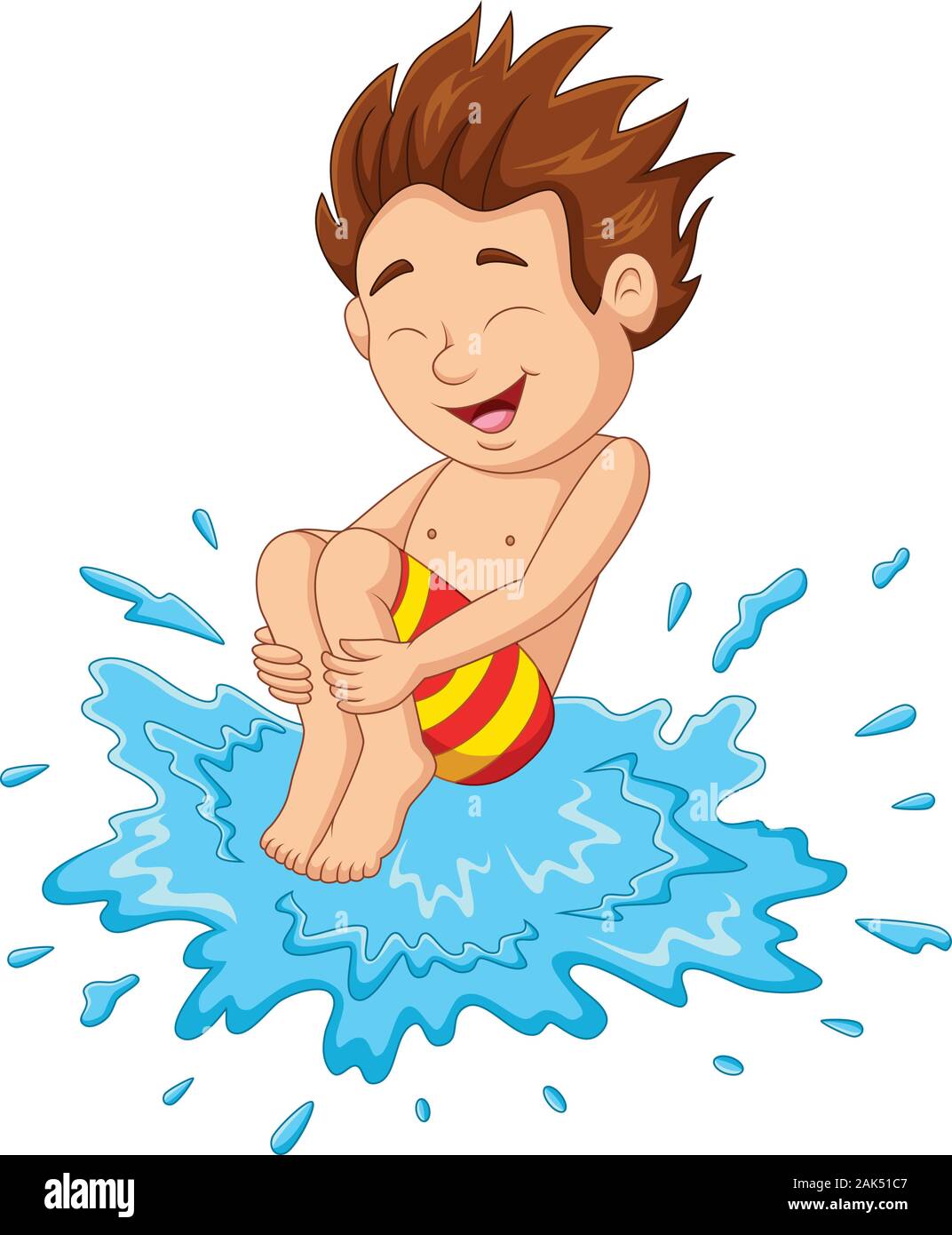 Man jumping into swimming pool Cut Out Stock Images & Pictures - Alamy