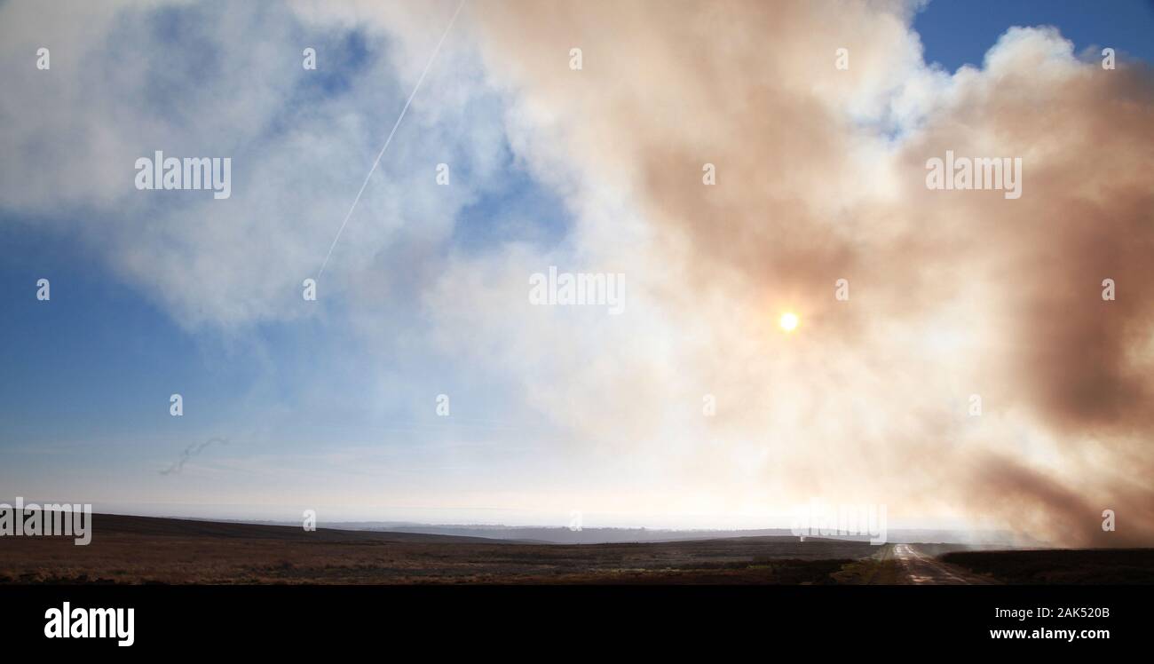 Australia, Bush fire Stock Photo - Alamy