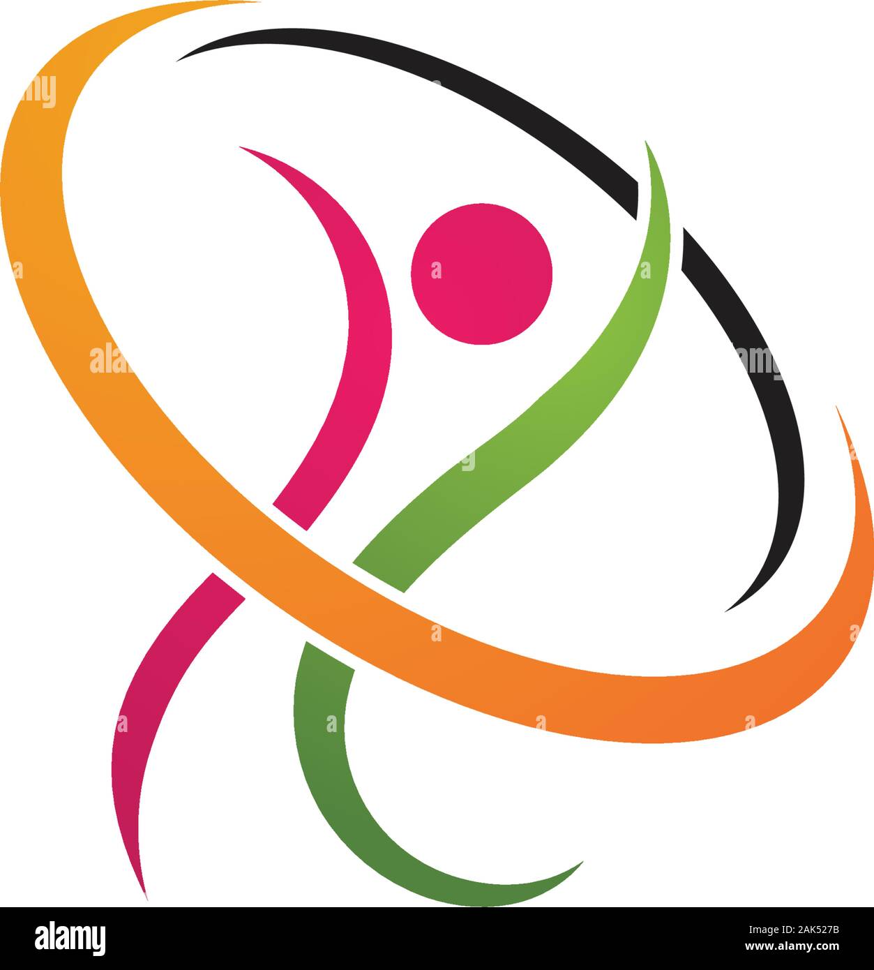 Success people health life logo and symbol vector Stock Vector Image ...