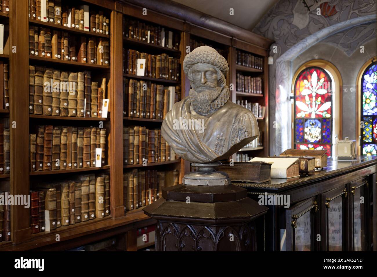 Selestat: Humanistische Bibliothek, Elsass | usage worldwide Stock ...